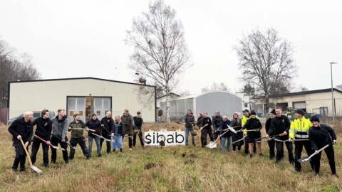 Första spadtaget! - Sibab Interior